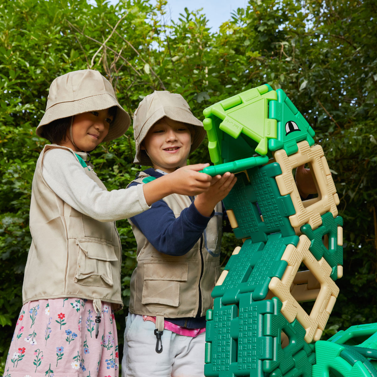 Giant Polydron Dinosaur